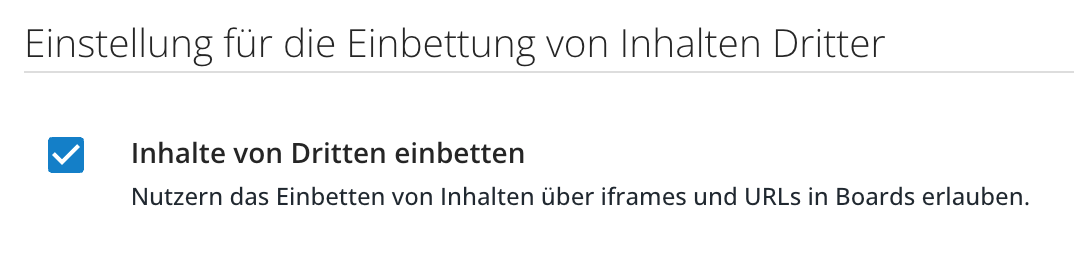 Inhalte einbetten – Conceptboard Hilfe